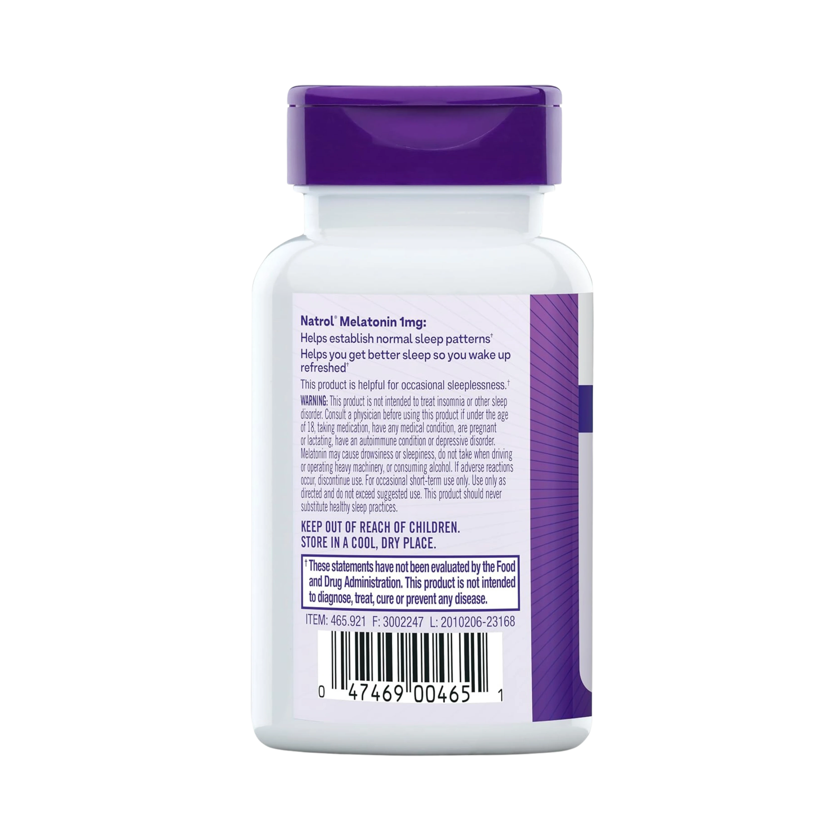 Natrol, Melatonin, 1 mg, 90 Tablets – Maple Herbs